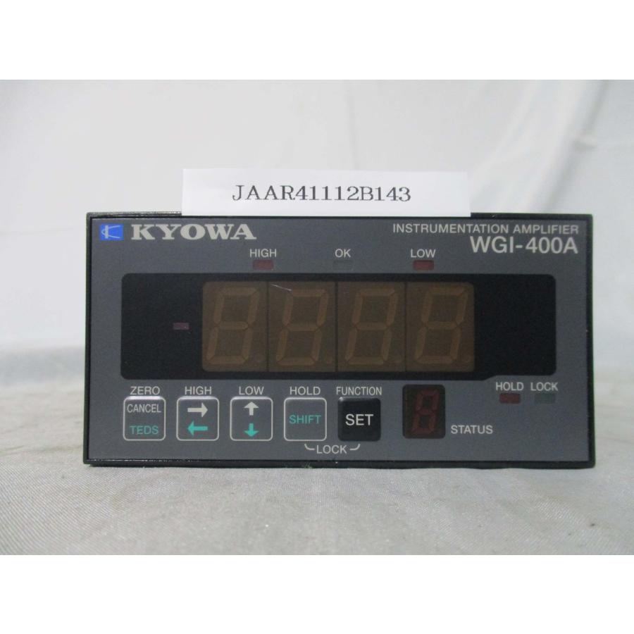 中古 KYOWA INSTRUMENTATION AMPLIFIER WGI-400A-10 小型汎用表示器(JAAR41112B143) : growdetrading Yahoo!ショップ ...