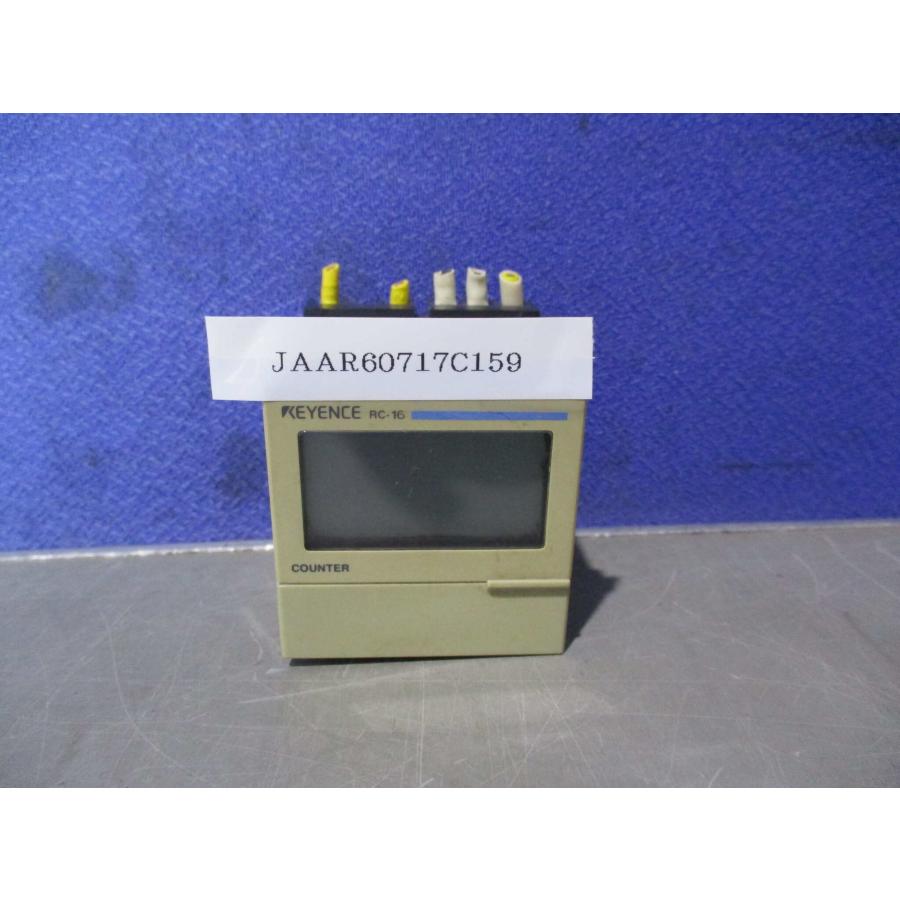 中古 KEYENCE RC-16 小型電子カウンタ (JAAR60717C159) : growdetrading Yahoo!ショップ ...