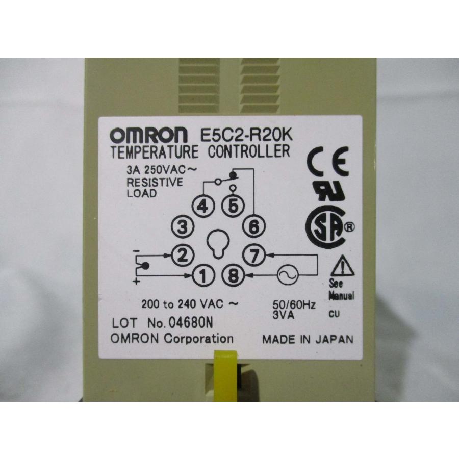 中古 OMRON TEMPERATURE CONTROLLER E5C2-R20K 電子温度調節器(JABR41107A057) : growdetrading Yahoo!ショップ - 通販 ...