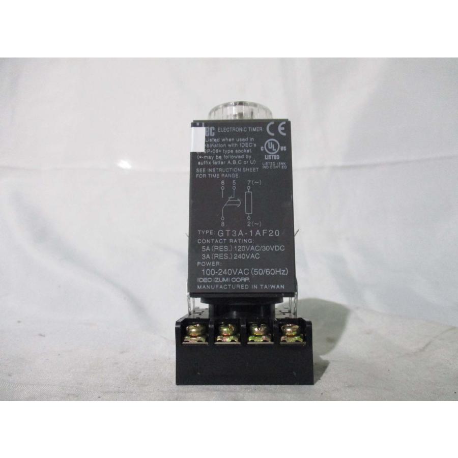 中古 IDEC ELECTRONIC TIMER GT3A-1AF20 オールマルチタイマ(JABR41107A101) : growdetrading Yahoo!ショップ - 通販 ...
