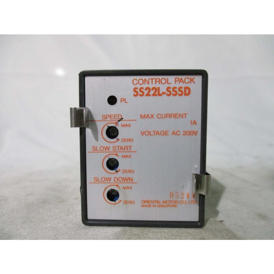 中古 ORIENNTAL MOTOR CONTROL PACK SS22L-SSSDスピードコントロールパック(JABR41107A156 ...