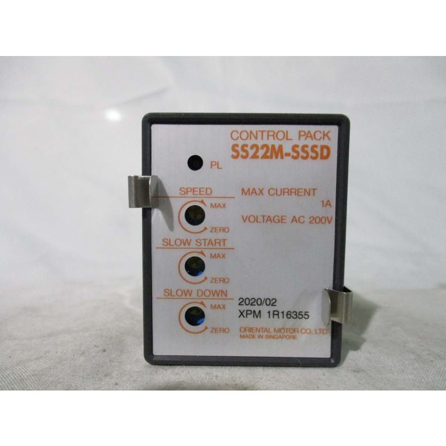 中古 ORIENNTAL MOTOR CONTROL PACK SS22M-SSSDスピードコントロールパック(JABR41107A161 ...