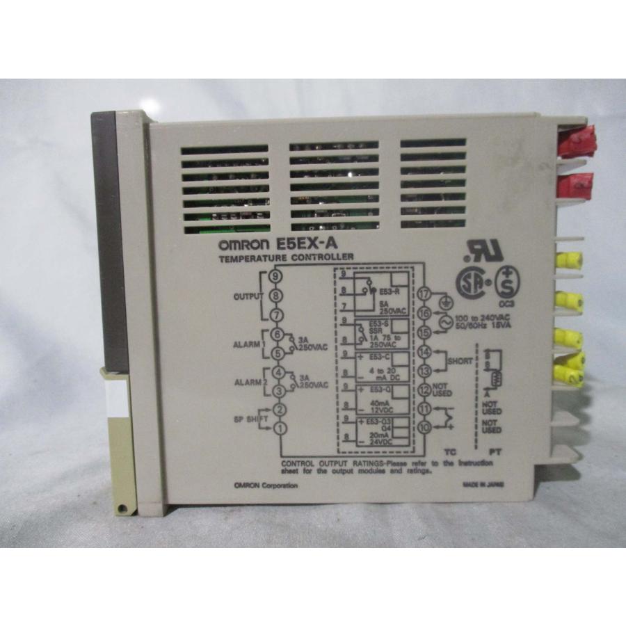 中古 OMRON TEMPERATURE CONTROLLER E5EX-A 温度調節器(JABR41111A294) : growdetrading Yahoo!ショップ - 通販 ...