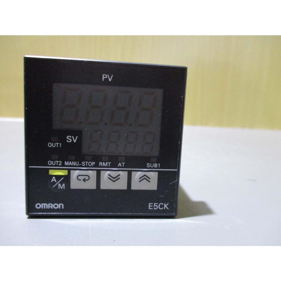 中古 OMRON E5CK-QR103 電子温度調節器(JABR41114C040) : jabr41114c040 : growdetrading Yahoo!ショップ - 通販 ...