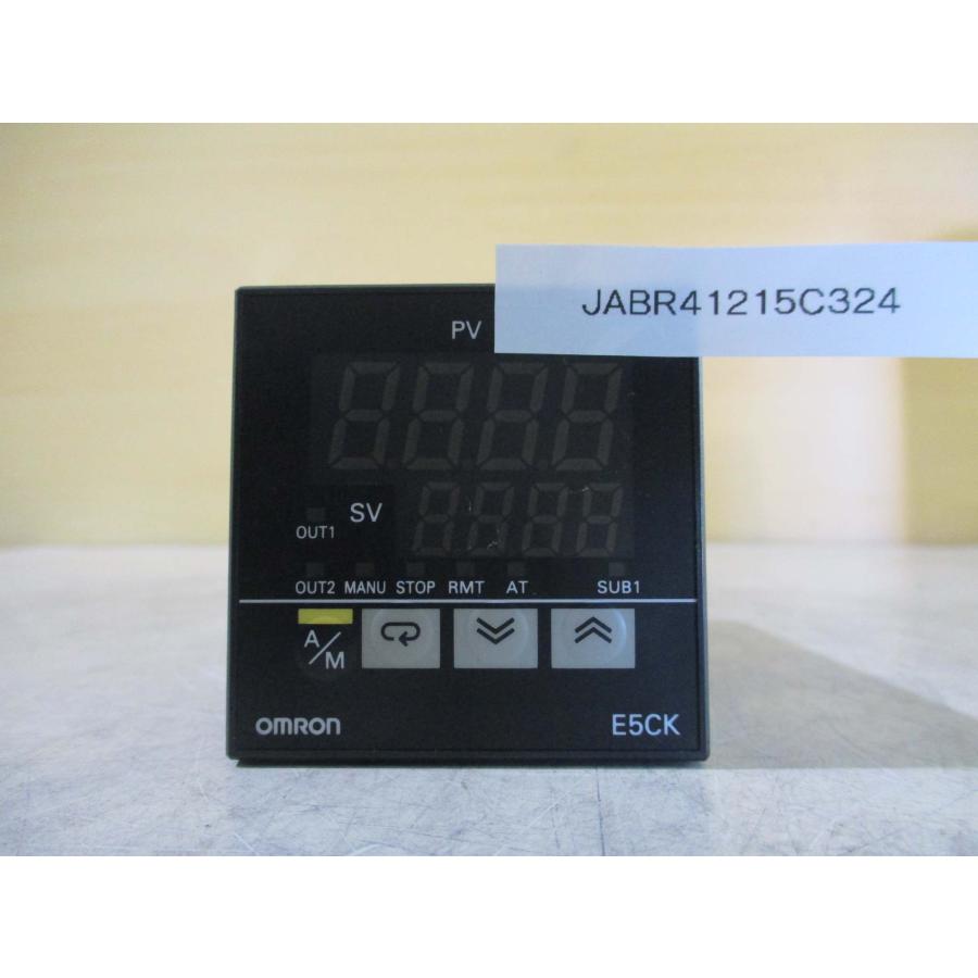 中古OMRON E5CK-QR1 電子温度調節器(JABR41215C324) : growdetrading Yahoo!ショップ - 通販 - Yahoo!ショッピング