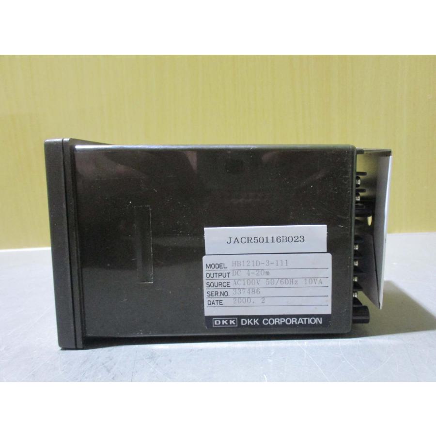 中古DKK・TOA HB-121D パネル型pH/ORP調節計 AC100V 10VA(JACR50116B023) : growdetrading Yahoo!ショップ - 通販 ...