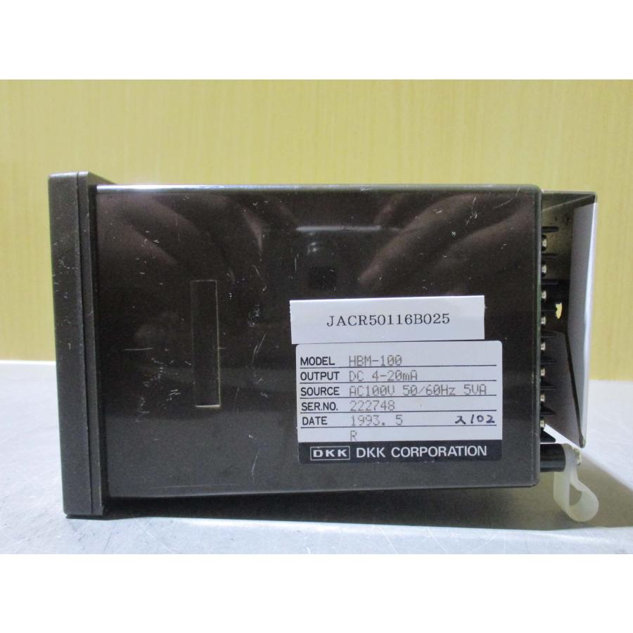 中古DKK TOA HBM-100 100V 10VA(JACR50116B025) : growdetrading Yahoo!ショップ - 通販 - Yahoo!ショッピング