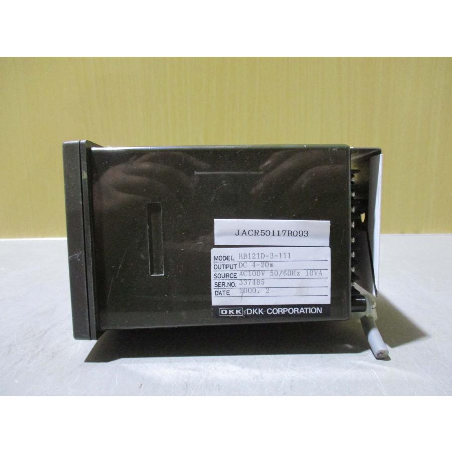 中古DKK・TOA HB-121DA パネル型pH/ORP調節計 AC100V 10VA(JACR50117B093) : growdetrading Yahoo!ショップ - 通販 ...