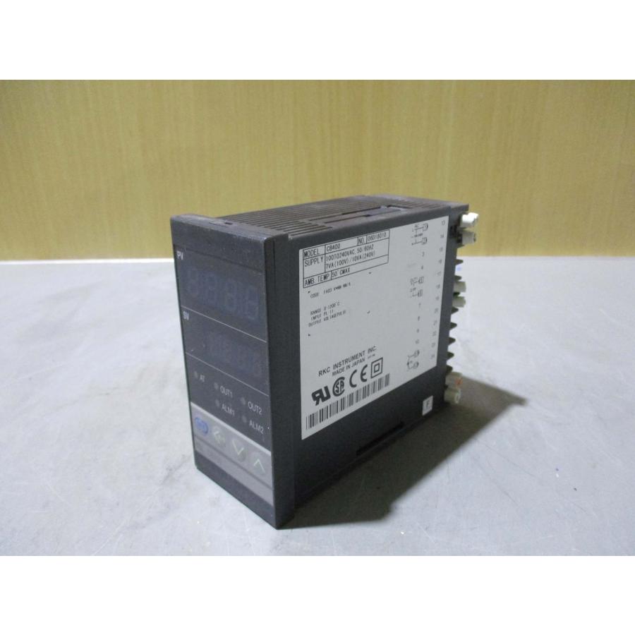 中古 RKC TEMPERATURE CONTROLLER CB400 温度調節器(JACR50131B127 ...