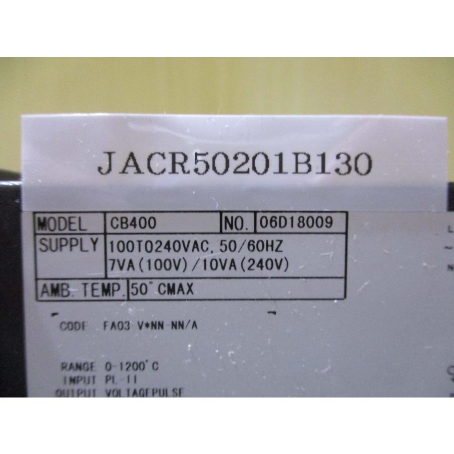 中古 RKC TEMPERATURE CONTROLLER CB400 温度調節器(JACR50201B130 ...