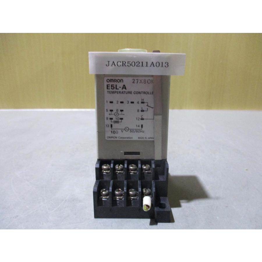 中古 OMRON TEMPERATURE CONTROLLER E5L-A 温度調節器(JACR50211A013) : growdetrading Yahoo!ショップ - 通販 ...