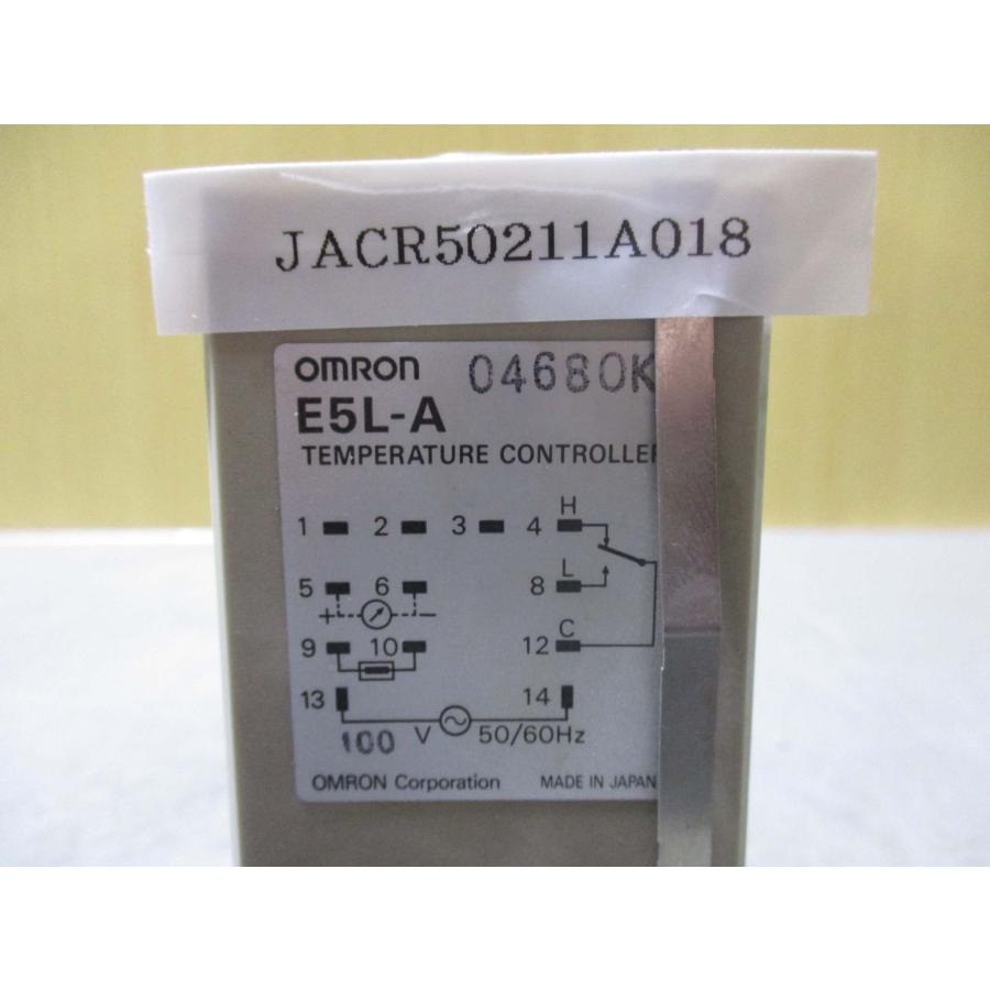 中古 OMRON TEMPERATURE CONTROLLER E5L-A 温度調節器(JACR50211A018) : growdetrading Yahoo!ショップ - 通販 ...