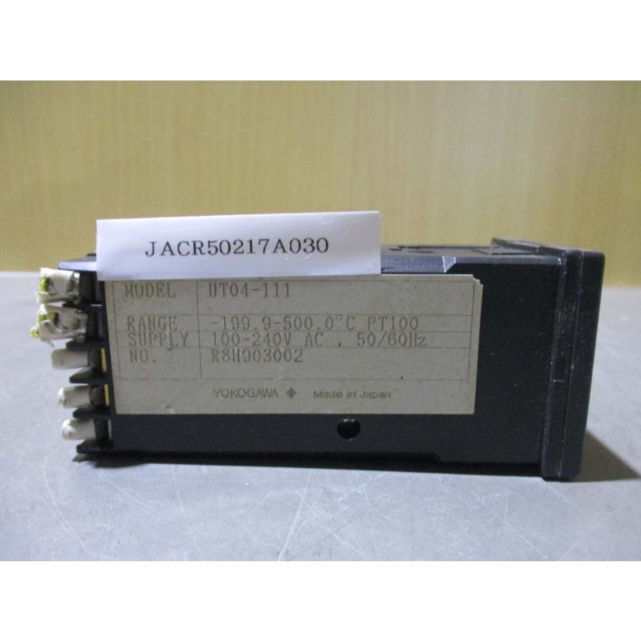 中古 YOKOGAWA UT04-111 ディジタル指示調節計(JACR50217A030) : growdetrading Yahoo!ショップ - 通販 - Yahoo!ショッピング