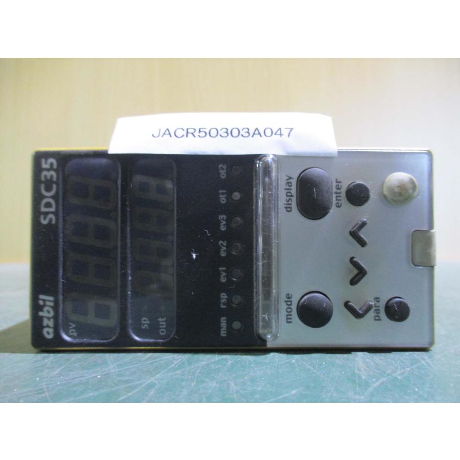 中古 YAMATAKE DIGITAL CONTROLLER SDC35 デジタル指示調節計(JACR50303A047 ...