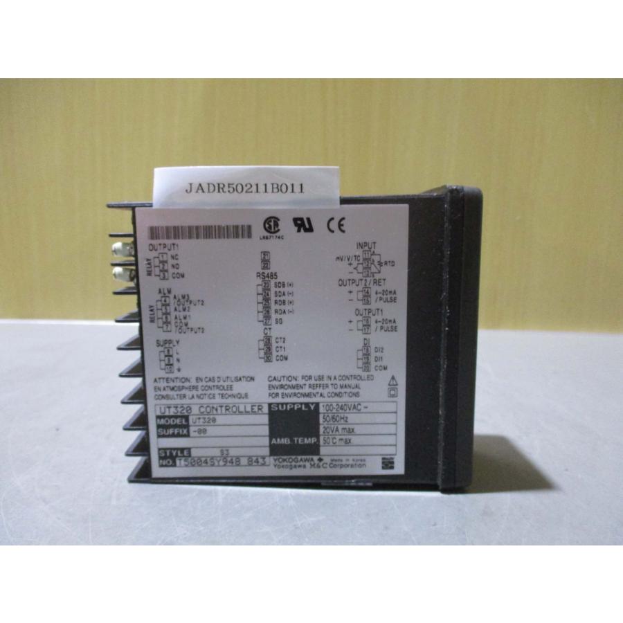 中古 YOKOGAWA UT320-00 ディジタル指示調節計(JADR50211B011) : growdetrading Yahoo!ショップ - 通販 - Yahoo!ショッピング