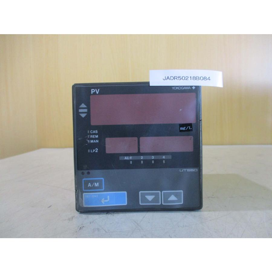中古 YOKOGAWA CONTROLLER UT550 デジタル指示調節計 100-240VAC(JADR50218B084 ...