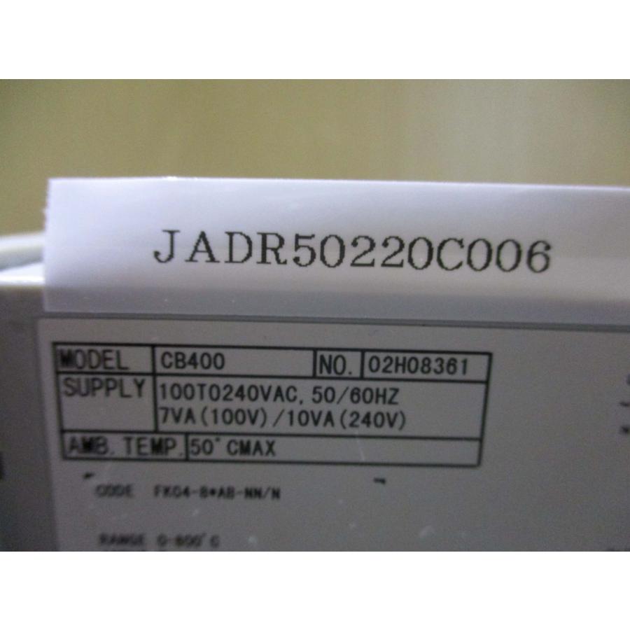 中古 RKC TEMPERATURE CONTROLLER CB400 温度調節器(JADR50220C006 ...