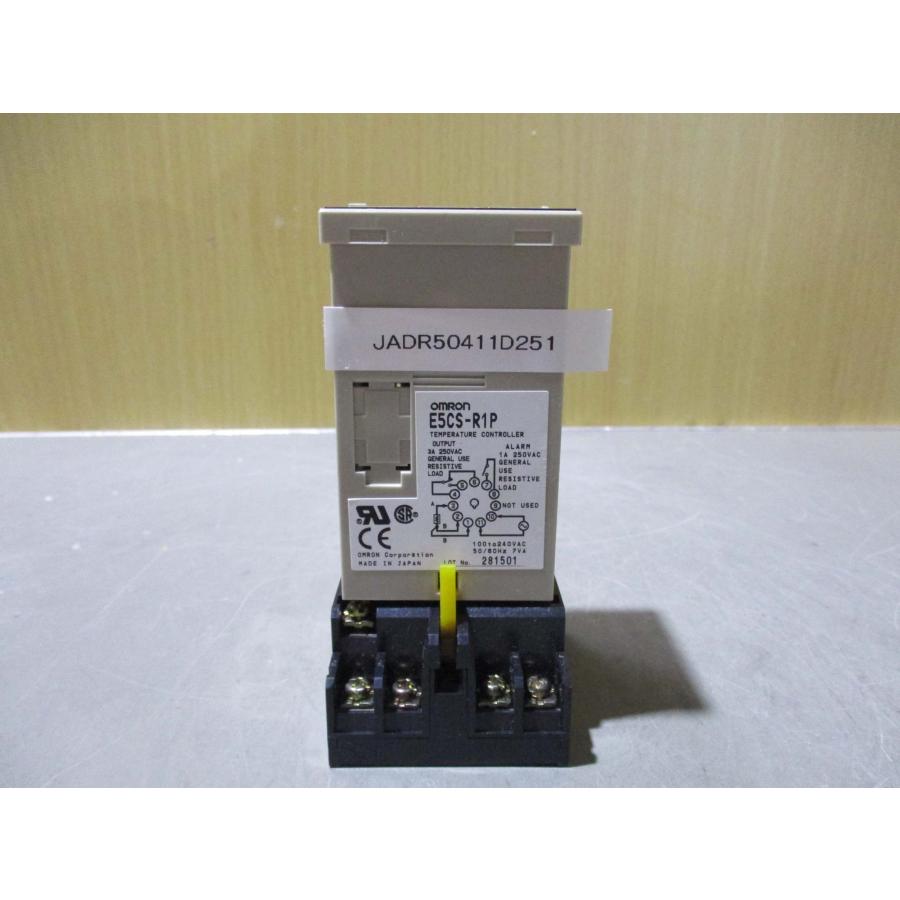 中古 Omron Temperature Controller E5CS-R1P 3A 250VAC(JADR50411D251) : growdetrading Yahoo!ショップ ...