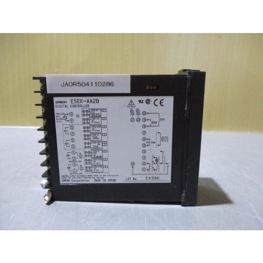 中古 OMRON DIGITAL CONTROLLER E5EK-AA2B デジタル調節計(JADR50411D286) :JADR50411D286:growdetrading Yahoo ...