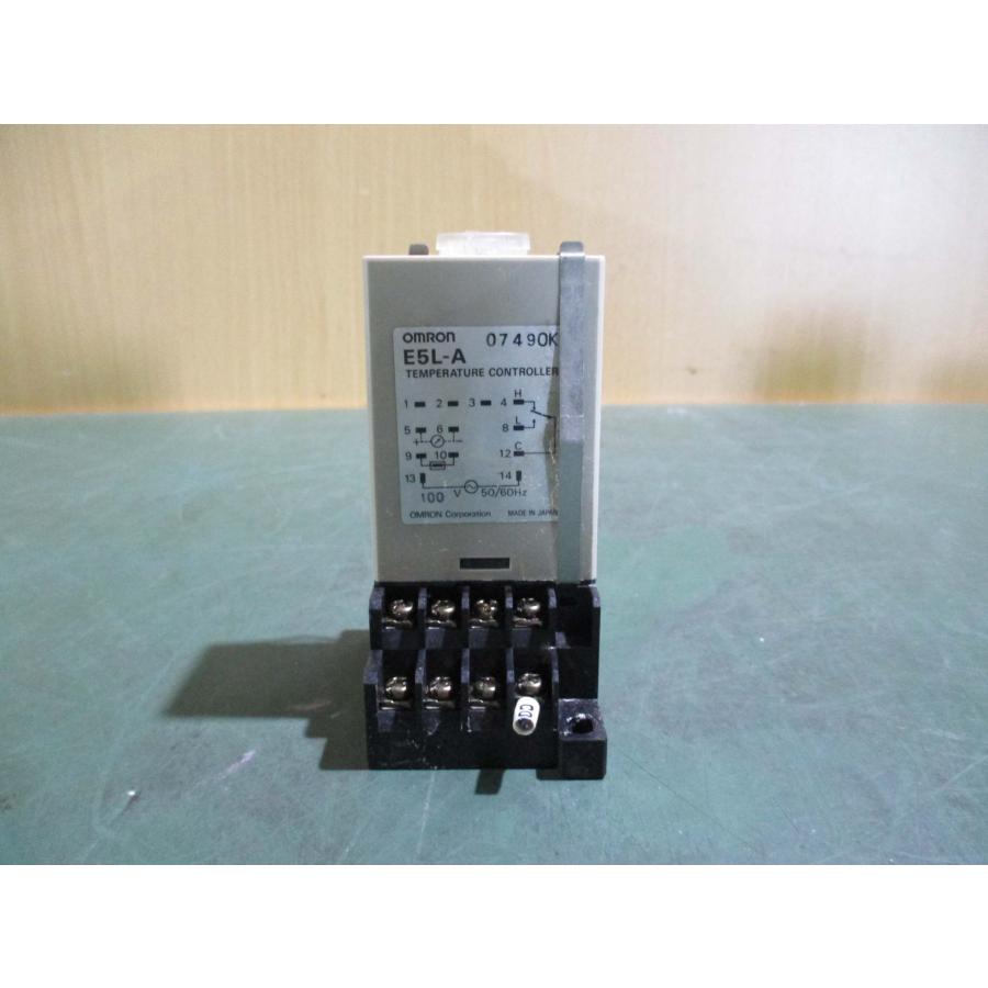 中古 OMRON TEMPERATURE CONTROLLER E5L-A 温度調節器(JADR50417D311) : jadr50417d311 : growdetrading Yahoo ...