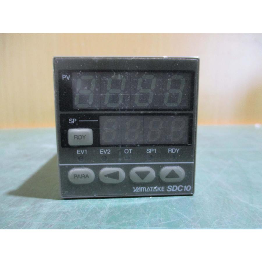 中古 YAMATAKE DIGITAL CONTROLLER SDC10 C10T6DTA0100 デジタル指示調節計 ...