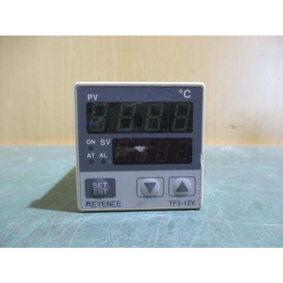 中古 KEYENCE TF3-12V 温度コントローラ(JADR50420D382) : jadr50420d382 ...