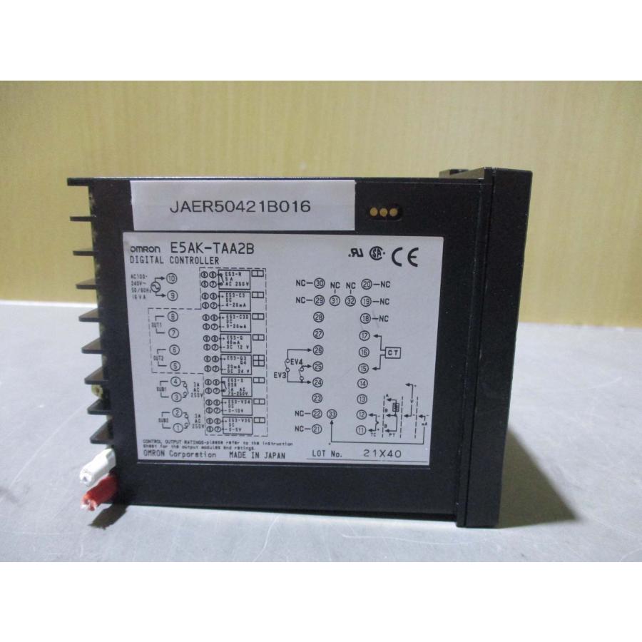 中古OMRON DIGITAL CONTROLLER E5AK-TAA2B(JAER50421B016) : growdetrading Yahoo!ショップ - 通販 - Yahoo!ショッピング