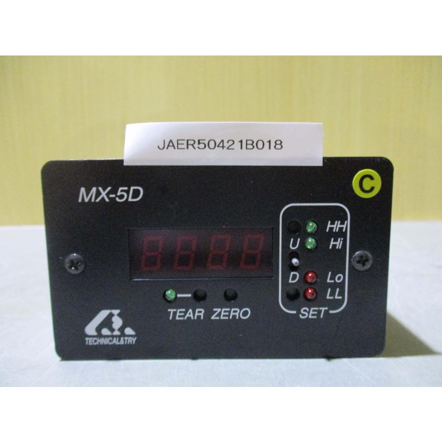 中古 TECHNICAL&TRY MX-5D-S207-A ロードセルアンプ(JAER50421B018) : jaer50421b018 : growdetrading Yahoo!ショップ ...
