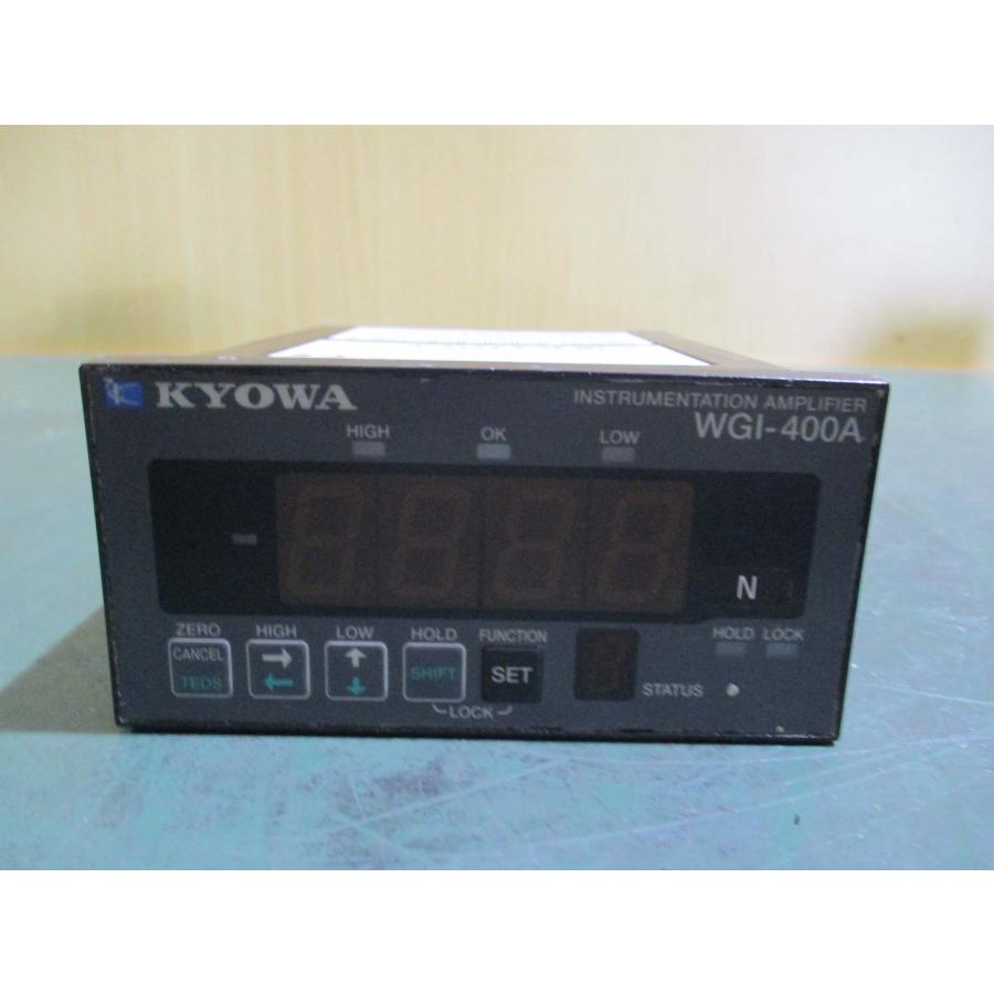 中古 KYOWA INSTRUMENTATION AMPLIFIER WGI-400A-10 小型汎用表示器(JAER50628C002) :JAER50628C002 ...