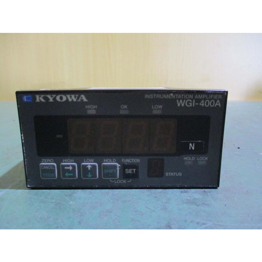 中古 KYOWA INSTRUMENTATION AMPLIFIER WGI-400A-10 小型汎用表示器(JAER50628C004) : growdetrading Yahoo!ショップ ...