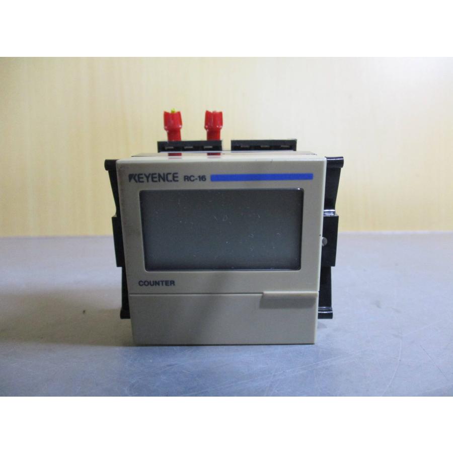 中古 KEYENCE RC-16 小型電子カウンタ (JAER51028C069) : growdetrading Yahoo!ショップ - 通販 - Yahoo!ショッピング