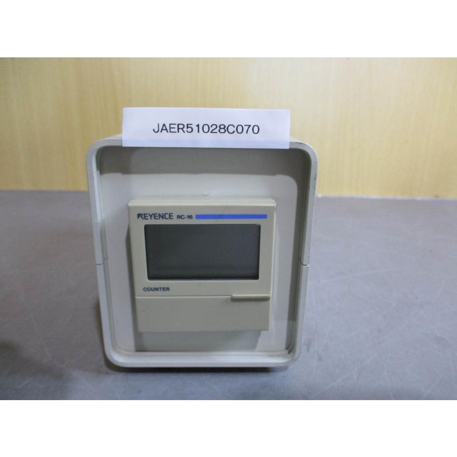 中古 KEYENCE RC-16 小型電子カウンタ (JAER51028C070) : jaer51028c070 ...