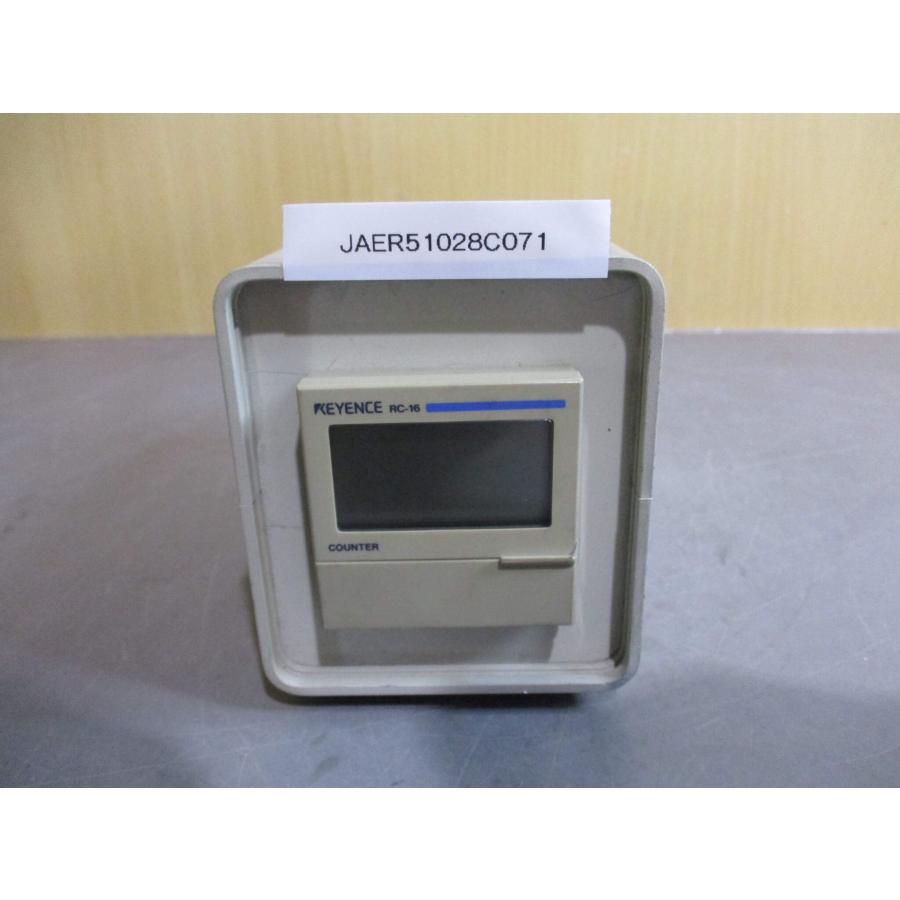 中古 KEYENCE RC-16 小型電子カウンタ (JAER51028C071) : growdetrading Yahoo!ショップ ...