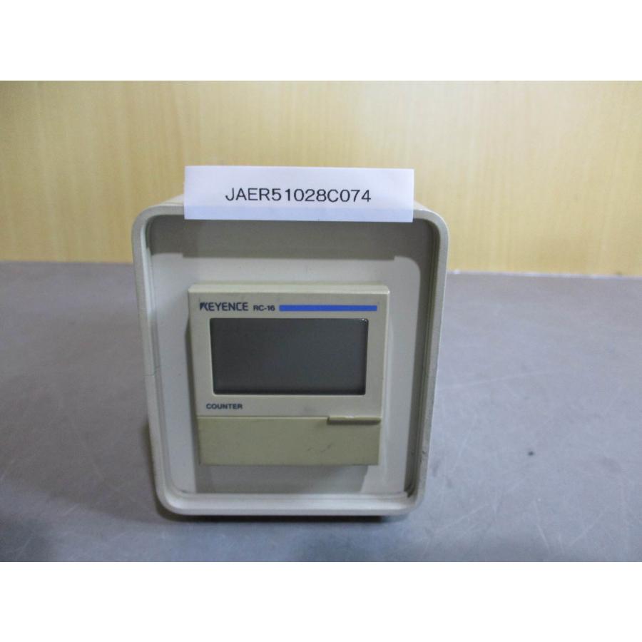 中古 KEYENCE RC-16 小型電子カウンタ (JAER51028C074) : growdetrading Yahoo!ショップ ...
