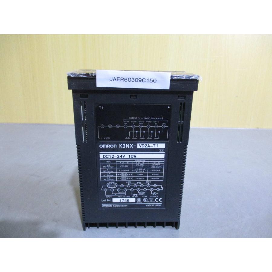 中古 OMRON K3NX-VD2A-T1 10W デジタルパネルメーター (JAER60309C150) : growdetrading Yahoo!ショップ - 通販 - Yahoo!ショッピング