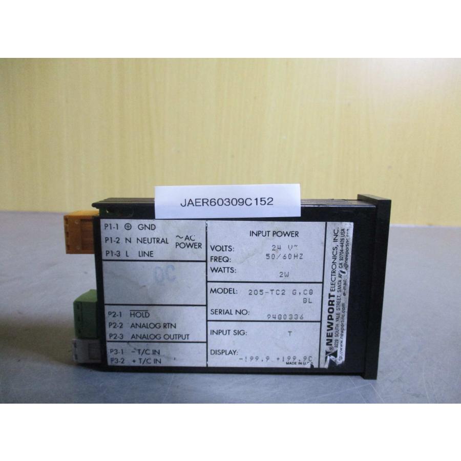 中古 NEWPORT 205-TC2 G,C8BL 温度ディスプレイ (JAER60309C152) : growdetrading Yahoo!ショップ - 通販 - Yahoo!ショッピング