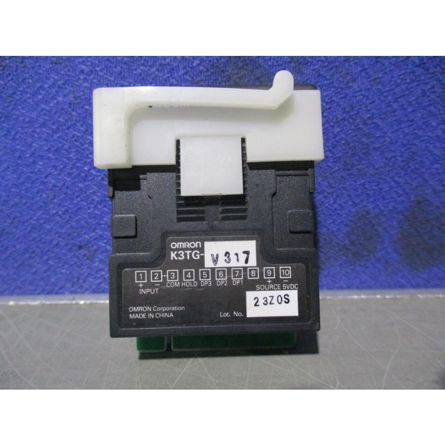 中古 OMRON K3TG-V317 表示専用デジタルパネルメータ 超小型直流入力用 2個セット (JAER70405D251 ...