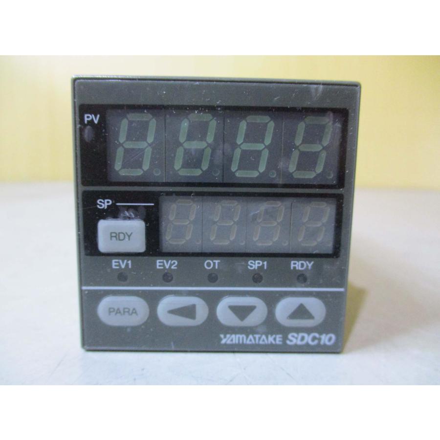 中古 YAMATAKE DIGITAL CONTROLLER SDC10 C10T0DTA0100 デジタル指示調節計 2個 ...