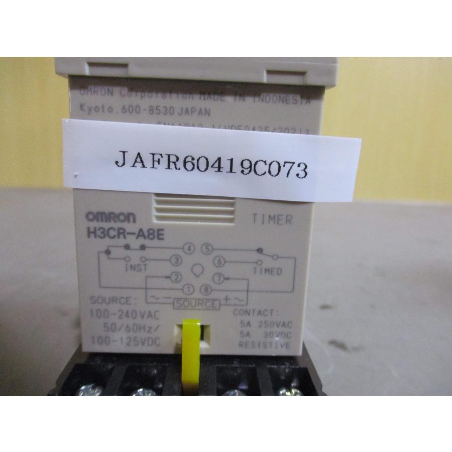 中古 OMRON H3CR-A8E 3個 (JAFR60419C073) : growdetrading Yahoo!ショップ - 通販 ...