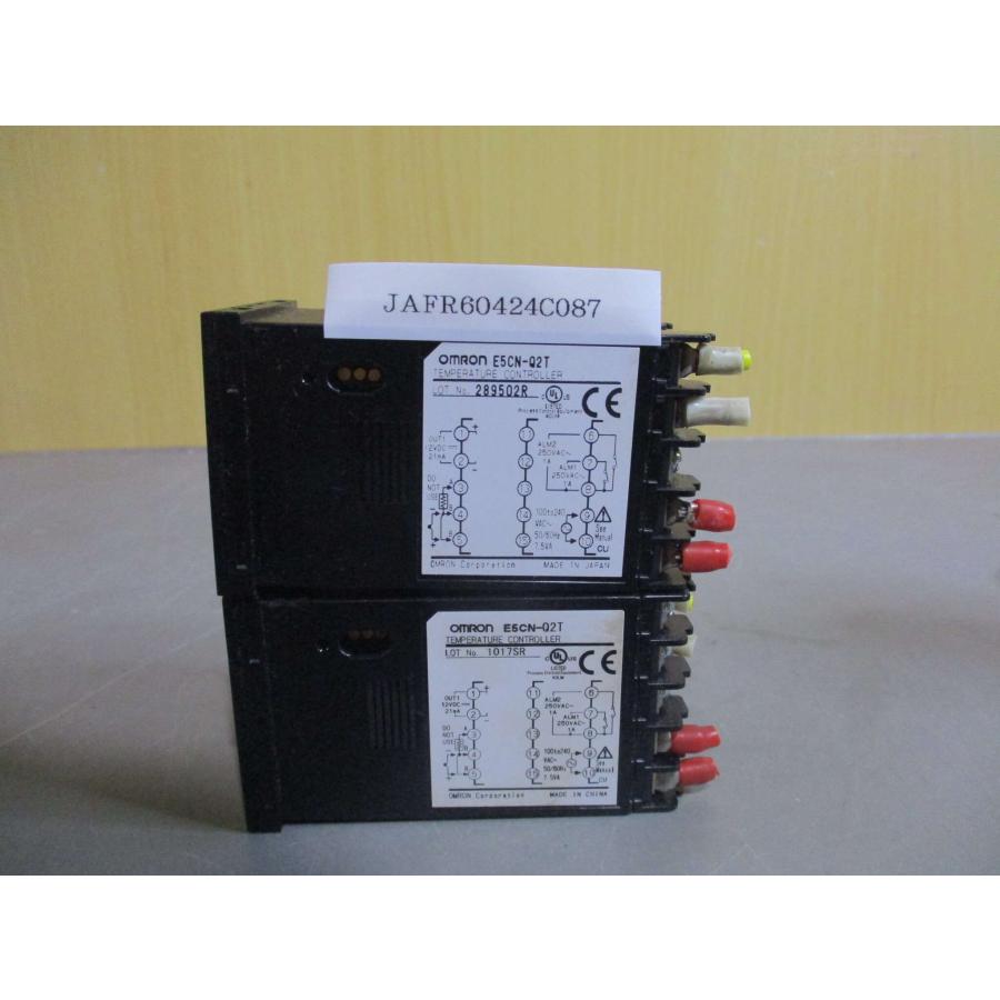中古OMRON TEMPERATURE CONTROLLER E5CN-Q2T デジタル調節計 2個(JAFR60424C087 ...