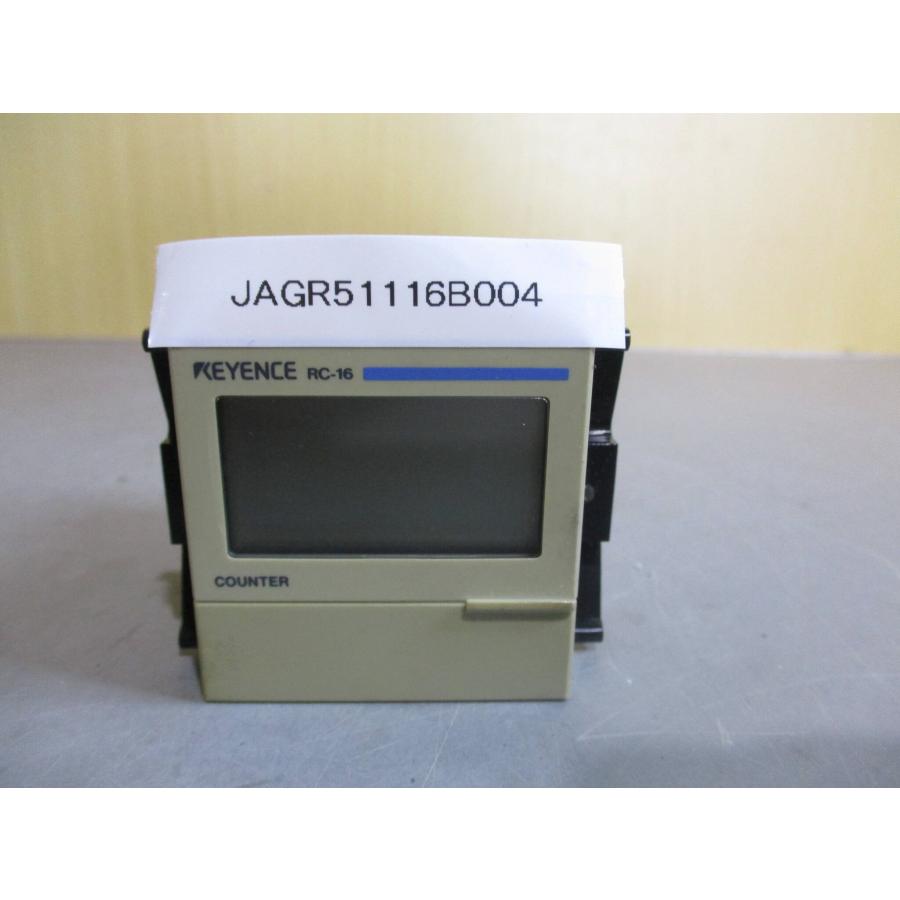 中古 KEYENCE COUNTER RC-16 (JAGR51116B004) :JAGR51116B004:growdetrading ...