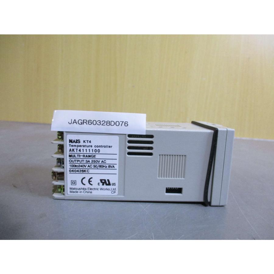 中古 NAIS KT4 TEMPERATURE CONTROLLER AKT4111100 (JAGR60328D076) : growdetrading Yahoo!ショップ - 通販 ...