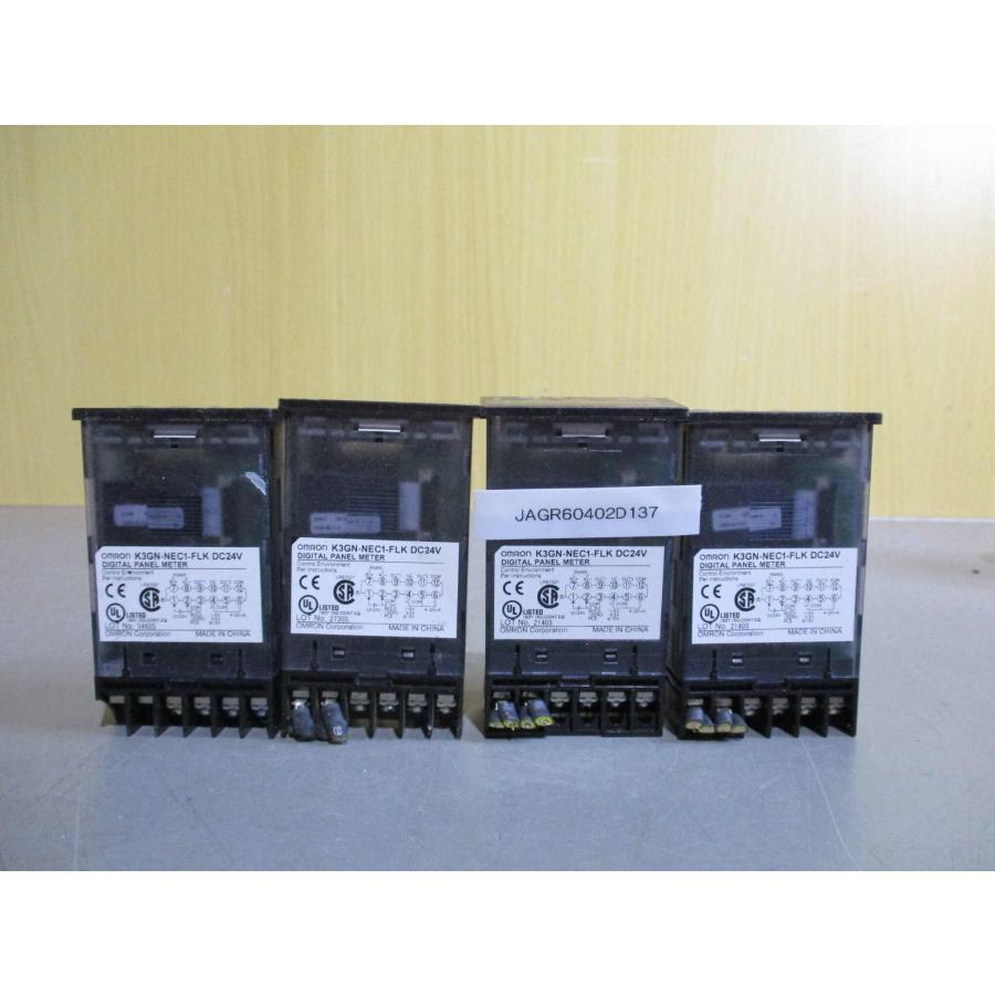 中古 OMRON DIGITAL PANEL METER K3GN-NEC1-FLK DC24V 4個 (JAGR60402D137) : growdetrading Yahoo!ショップ ...
