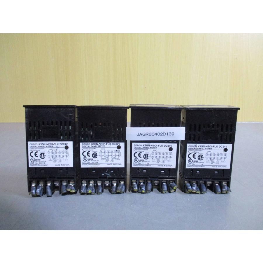 中古 OMRON DIGITAL PANEL METER K3GN-NEC1-FLK DC24V 4個 (JAGR60402D139) : growdetrading Yahoo!ショップ ...