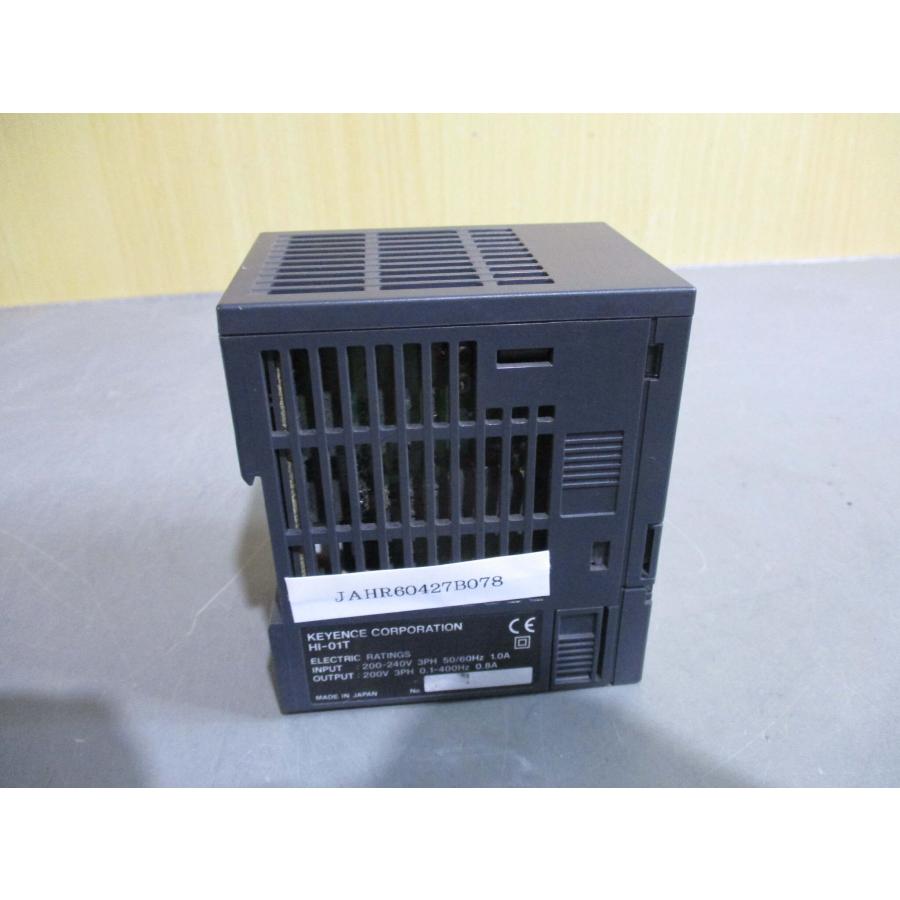中古 KEYENCE HYBRID INVERTER HI-01T インバータ (JAHR60427B078) : growdetrading ...