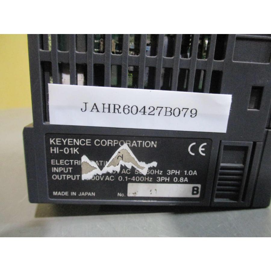 中古 KEYENCE HYBRID INVERTER HI-01K インバータ (JAHR60427B079) : growdetrading ...