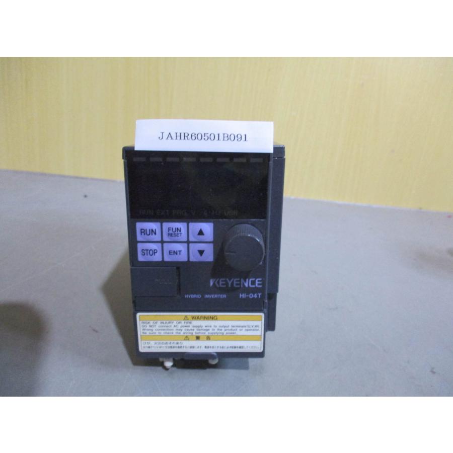 中古 KEYENCE HYBRID INVERTER HI-04T (JAHR60501B091) : growdetrading Yahoo!ショップ - 通販 - Yahoo!ショッピング