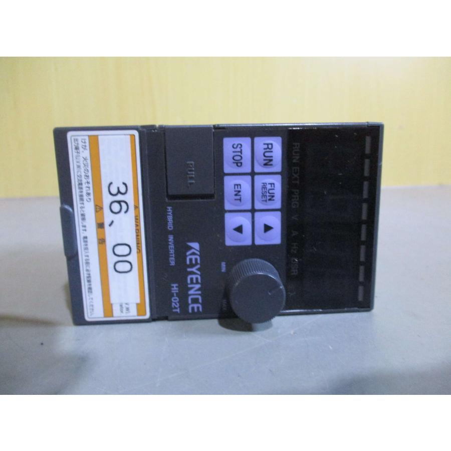 中古 KEYENCE HYBRID INVERTER HI-02T インバータ (JAHR60502B125) : growdetrading ...