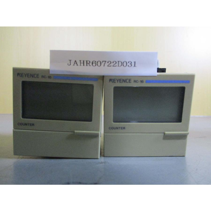 中古 KEYENCE RC-16 小型電子カウンタ 2個(JAHR60722D031) : growdetrading Yahoo!ショップ ...