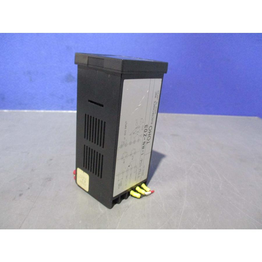 中古 TOHO Electronics TTM-104-1-RN-Z03 Temperature Controller ...